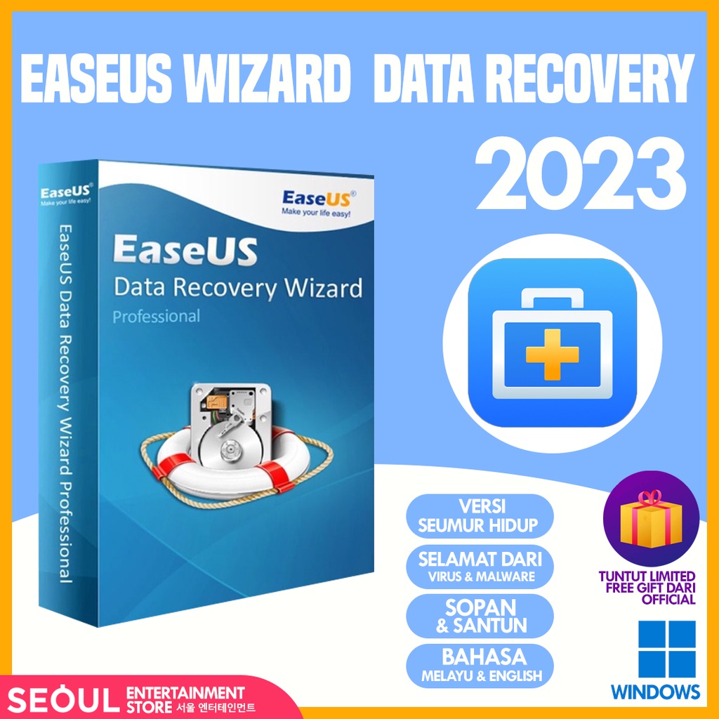 EASEUS WIZARD RECOVERY WINDOWS PC 🎇 LIFETIME PREMIUM 🎇 EASY INSTALL 🎇 FAST DELIVERY 🎇 SAFE ...