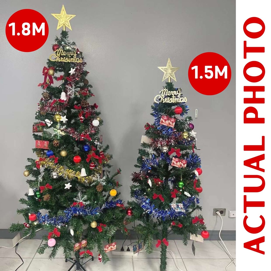 Pokok Krismas Crypto Branch Christmas Tree KIMH 1.6M and 1.5M Christmas ...