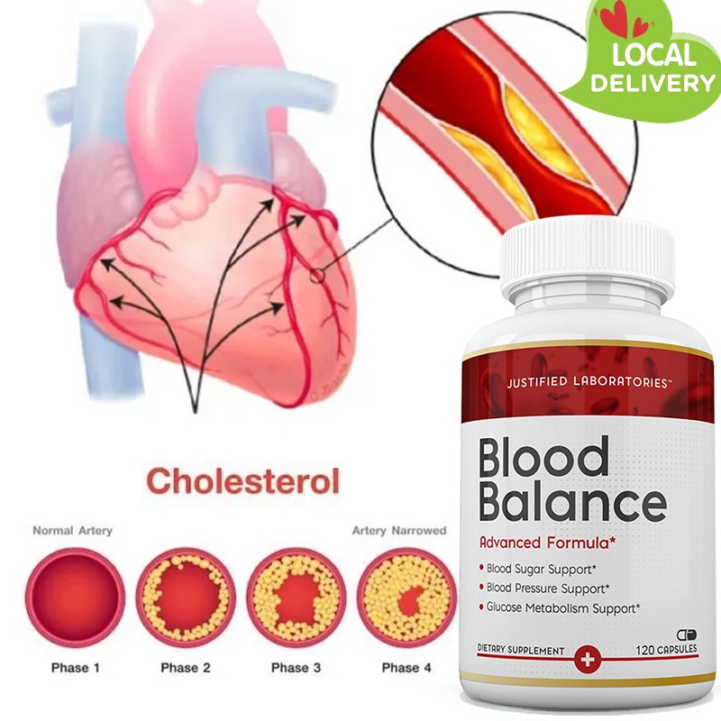 Blood Balance Supplement, All-Natural Cardiovascular Support ...