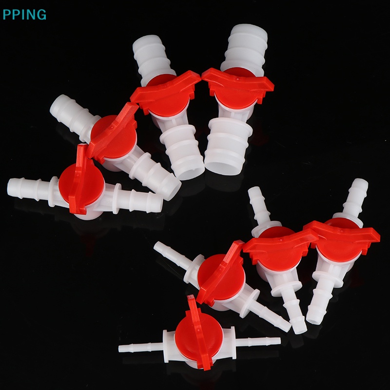 [LOV] Hose Barb Two Way Plastic Ball Valve Aquarium Garden Micro ...