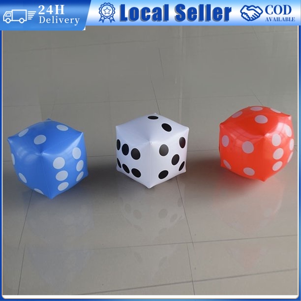 30cm*30cm Fun inflate Large Dice Tiktok Game Dice For Indoor Outdoor ...