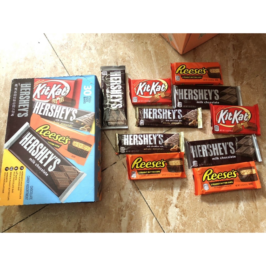 Hershey's Kit Kat Chocolate 30 1.27kg box of 4 types - Hershey's KitKat ...