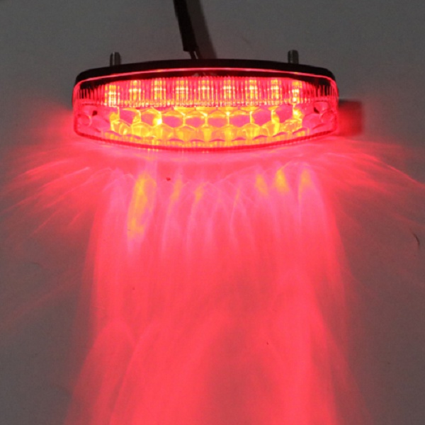 [WhstrongMY] Universal Motorbike Cafe Racer Red LED Rear Tail Light ...