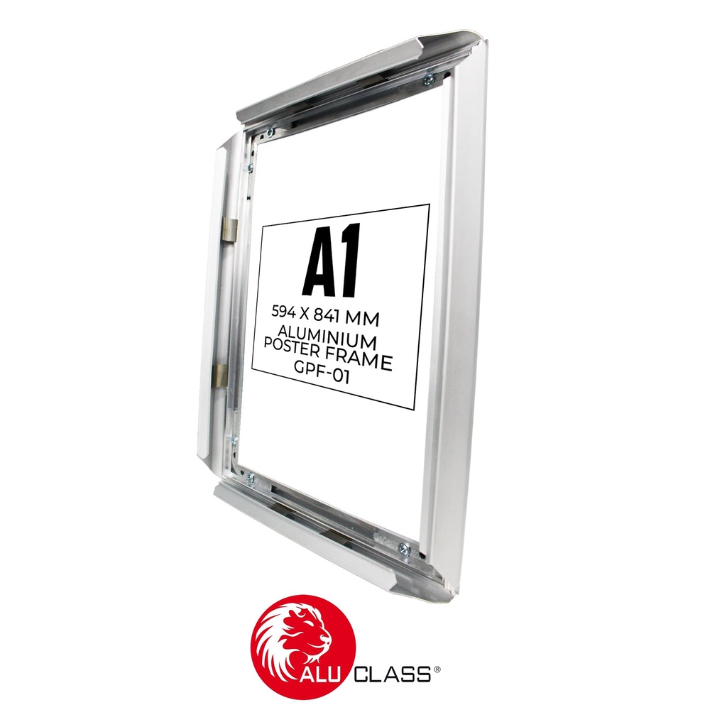 ULTRALINE ALUMINIUM A1 SNAP POSTER FRAME PF-GPF-01A PF-GPF-01C ALUCLASS | Shopee Malaysia