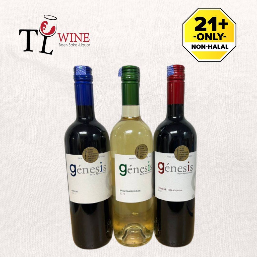 Genesis Wine Cabernet Sauvignon/ Sauvignon Blanc / Merlot 750ml (Acl ...
