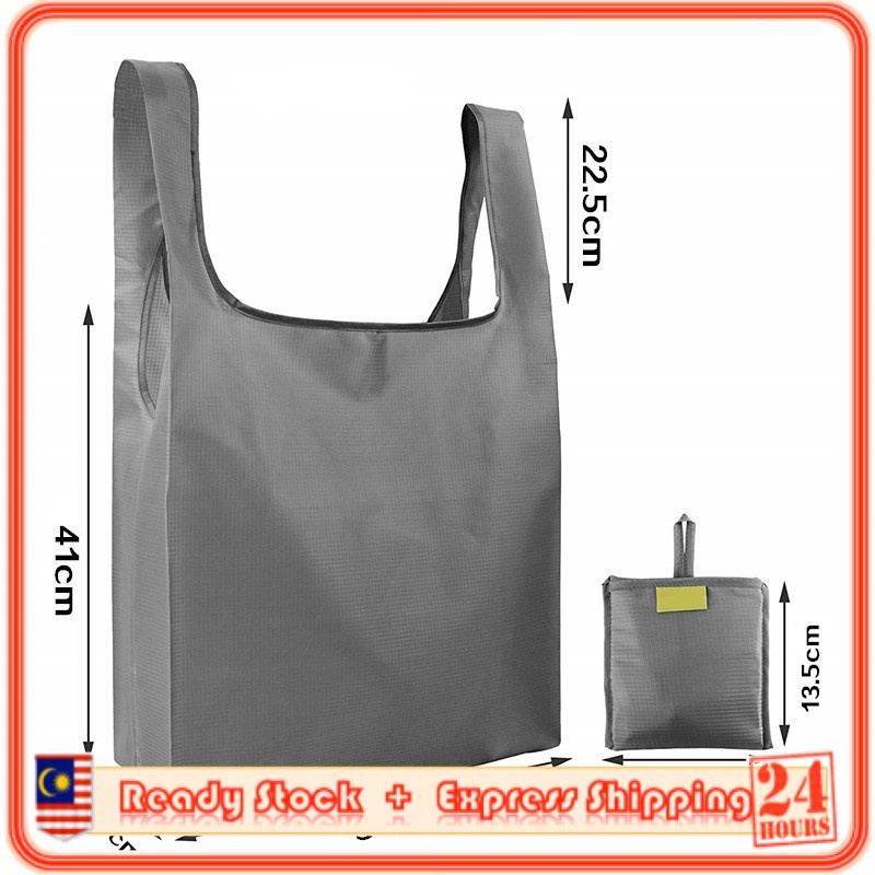 MILANDO Foldable Shopping Bag Reusable Environmental Friendly Grocery ...