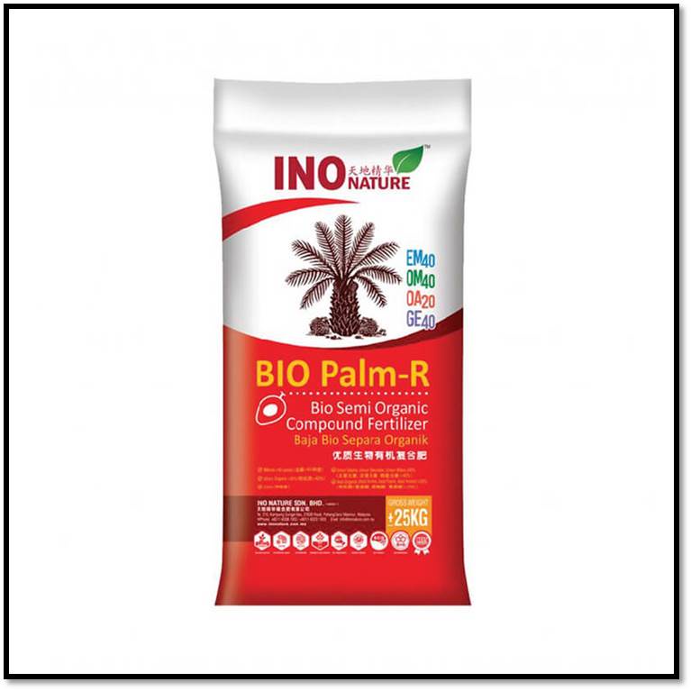 25kg Bio Palm R Ino Nature Bio Semi Organic Palm Series | Shopee Malaysia