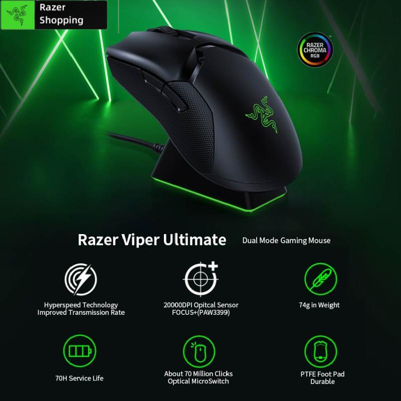 Razer Viper Mini Lightweight Wired Mouse 8500DPI Optical Sensing USB ...