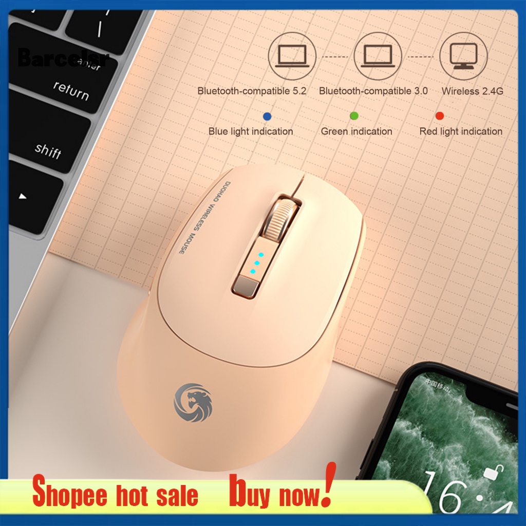 Ergonomic Wireless Mouse Left and Right Hand Wireless Mouse Type-c ...