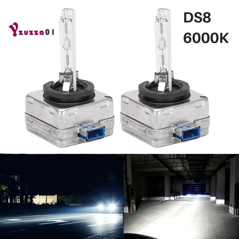 2X D8S 6000K New Xenon HID Headlight Bulbs Set 66548 66549 for Beetle ...