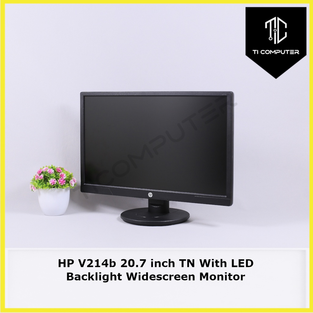 HP V214b 20.7 inch TN With LED Backlight Widescreen Refurbished Monitor ...
