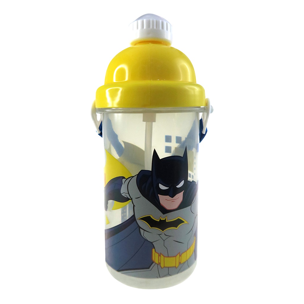 Batman Characters PP Water Bottle With Straw (350ml)(8804) | Shopee ...