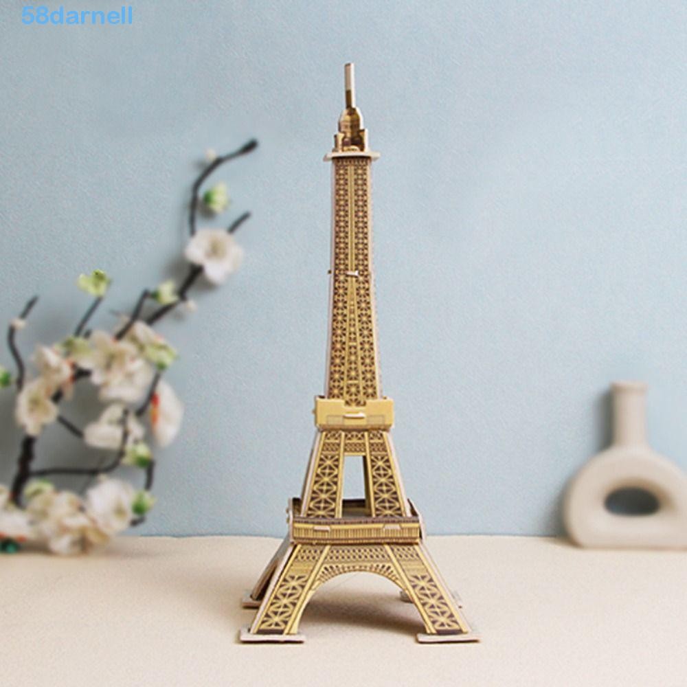 DARNELL World Famous Buildings Model, Paper House Mini Cardboard Puzzle ...