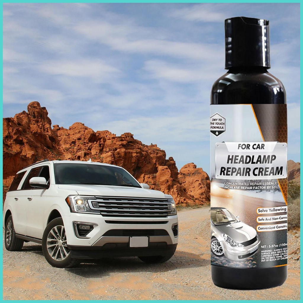 Car Headlight Repair Liquid 150ml Restore Fluid for Car Headlight ...