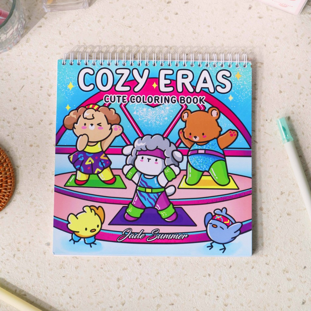 Cozy Era's Coloring Book – Therapy & Relaxation Coloring Book, Stress ...