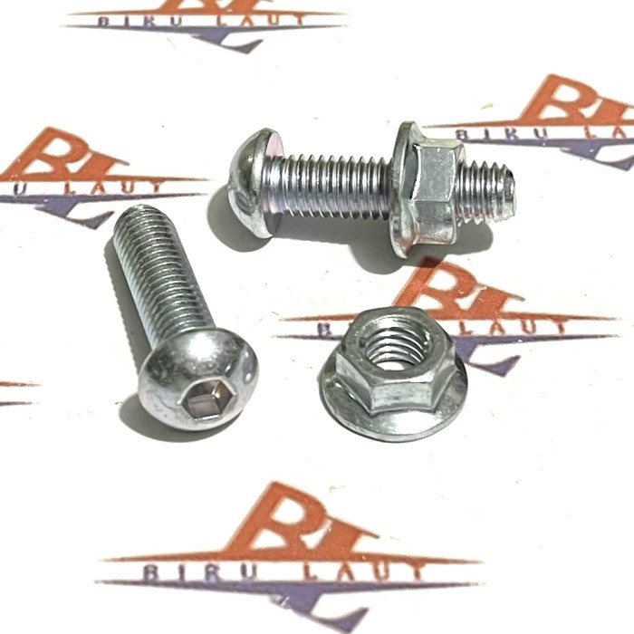 (Package Contains 5 Sets) L Button Head Bolts M8x30 L5 Key Set of M8 ...
