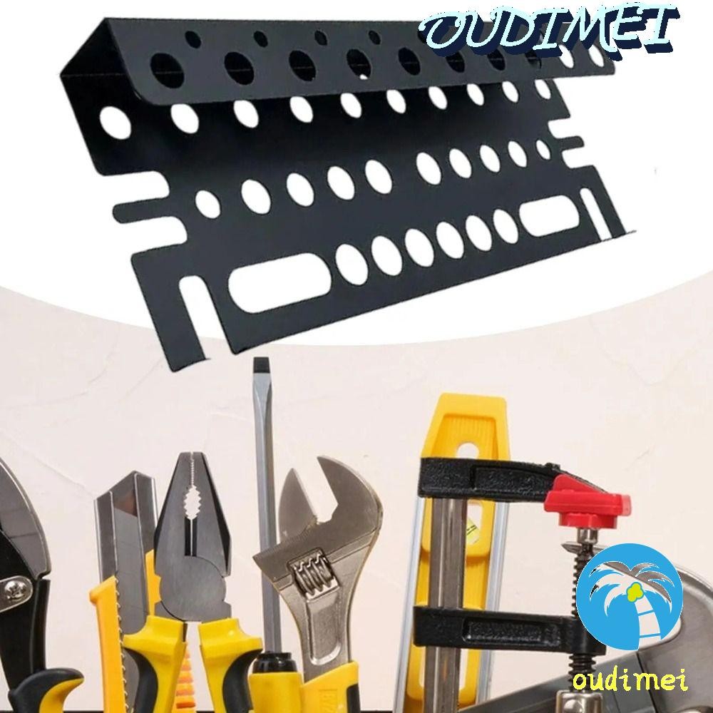 OUDIMEI Tool Storage Rack, Sturdy Rust Proof Hand Tool Organizer ...