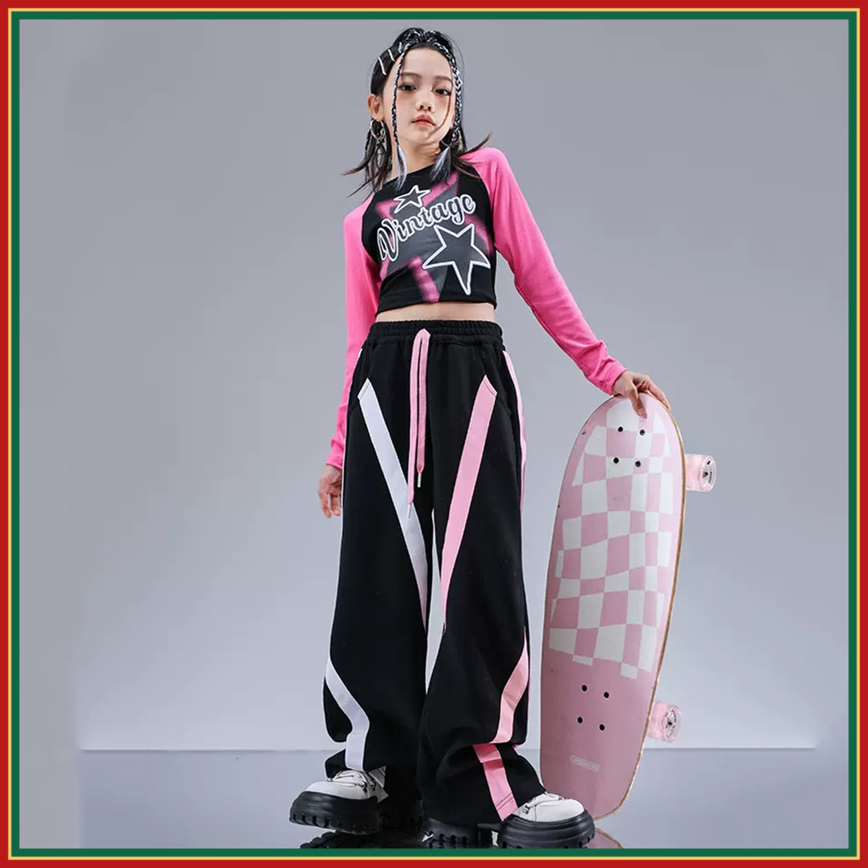 Girls Jazz Dance Costumes Street Dance Performance Costumes OBB ...