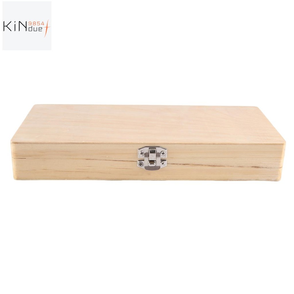 Wooden Slide Storage Box, Holds 50 Slides, Microscope Slide Box Easy ...