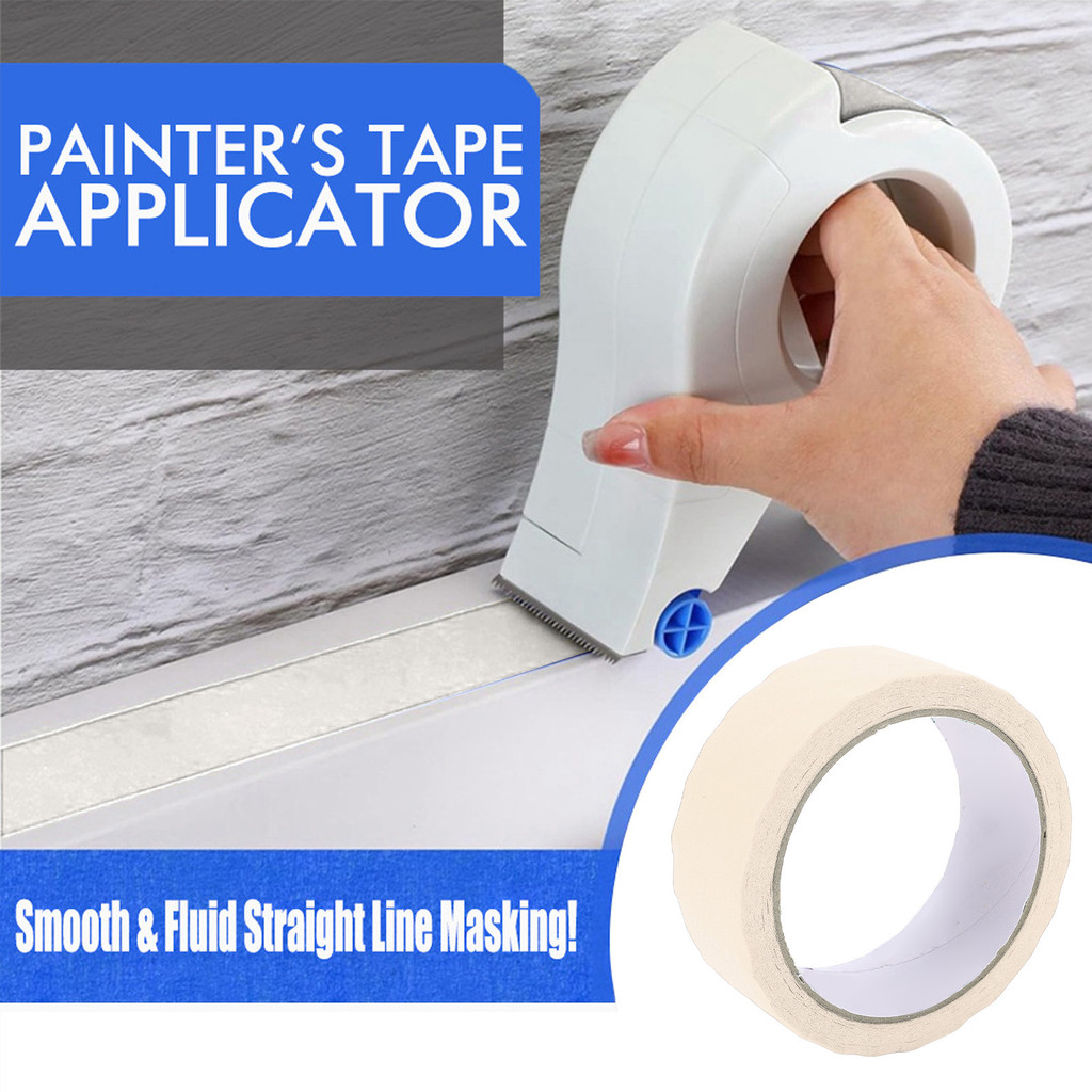 [herebuy] 10PCS White Masking Tapes Wall Painting Seam Security ...