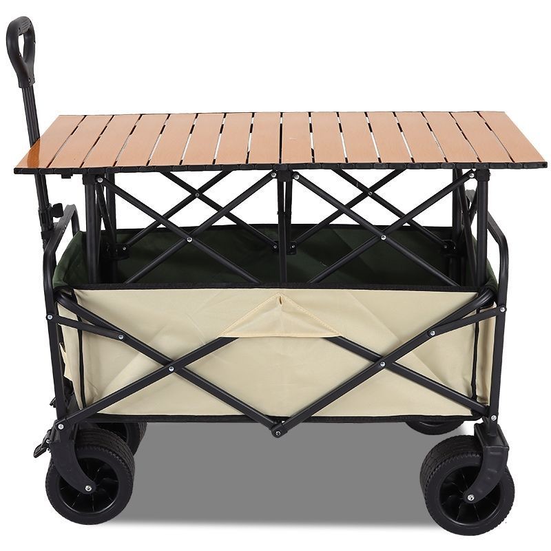 Lift Camping Trolley Camp Trailer Outdoor Foldable Oversized Camping ...
