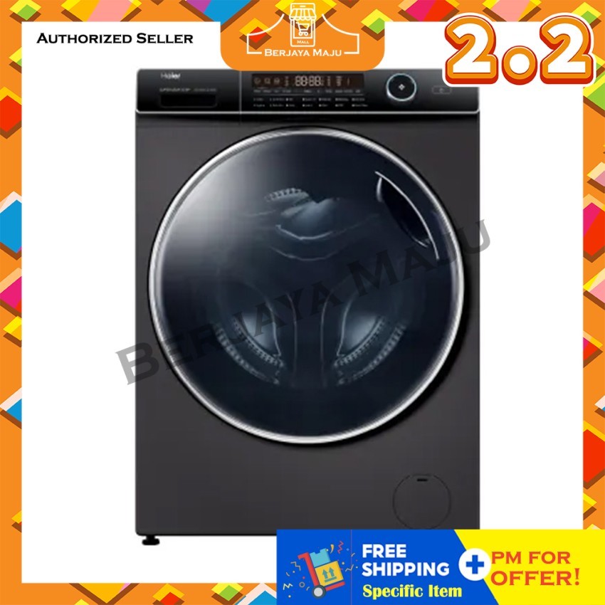 Haier 15.0KG/10.0KG Inverter Front Load Fully Washer Dryer HWD150 ...