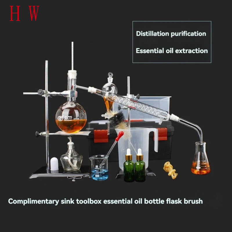 Essential Oil Distillation Kit Distillation Apparatus Distillation ...