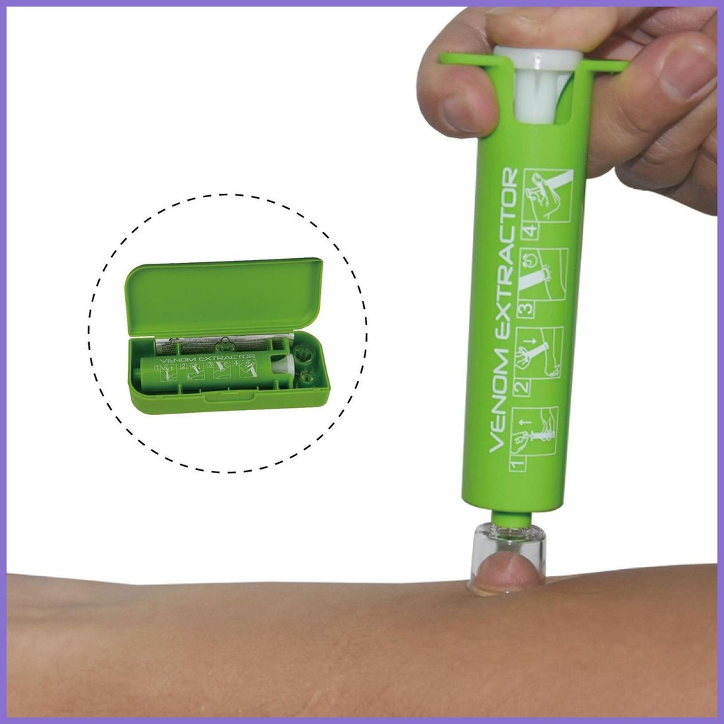 Sting Extractor Sting and Bite Itch Relief Sucker Vacuum Extractor Bite ...