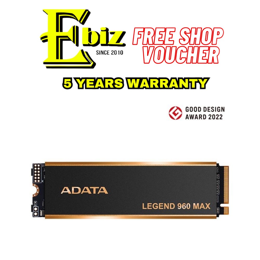 ADATA LEGEND 960 MAX 1TB | 2TB PCIE Gen 4 x 4 M.2 2280 NVME SSD Solid ...