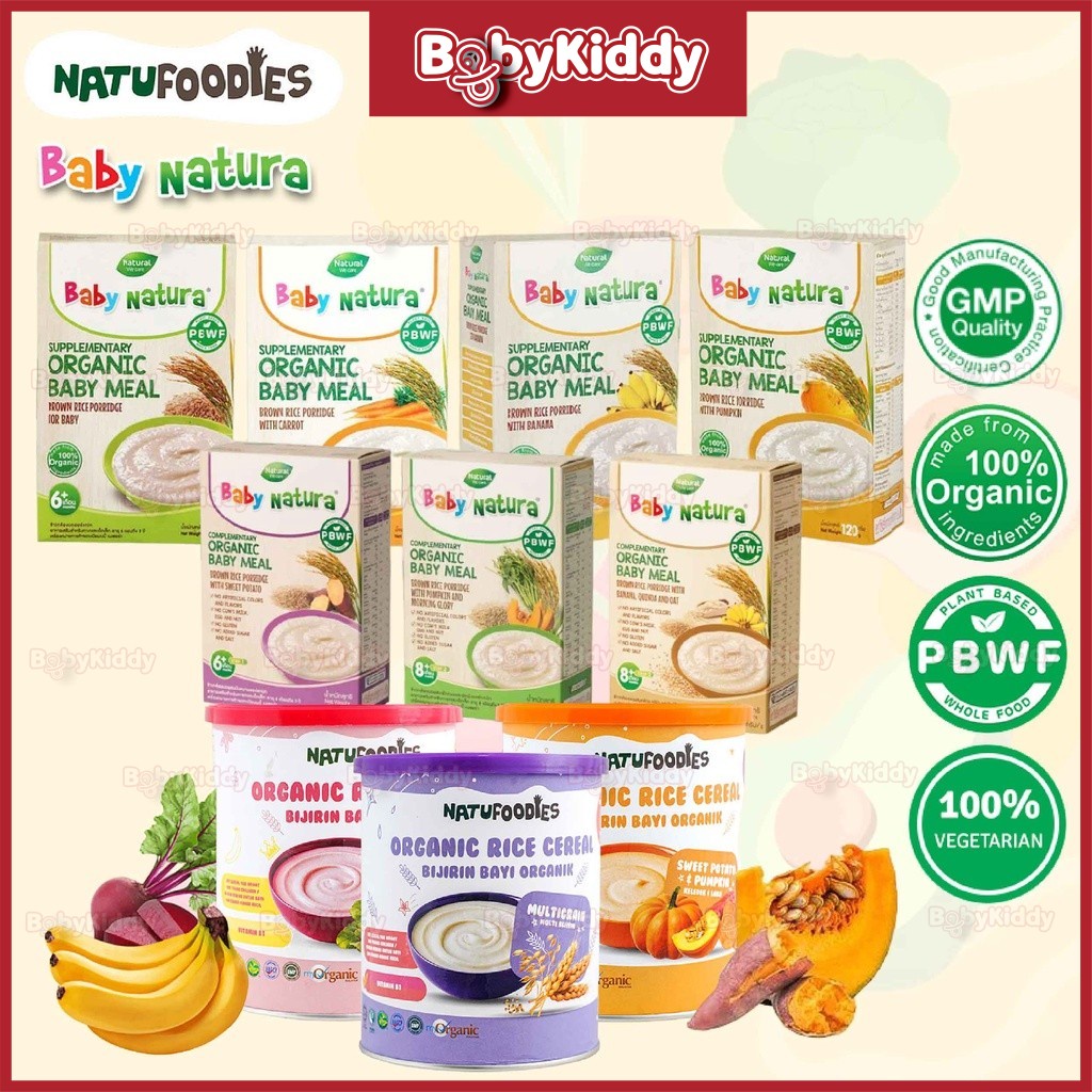 Natufoodies | Baby Natura Organic Rice Cereal | Organic Rice Porridge ...
