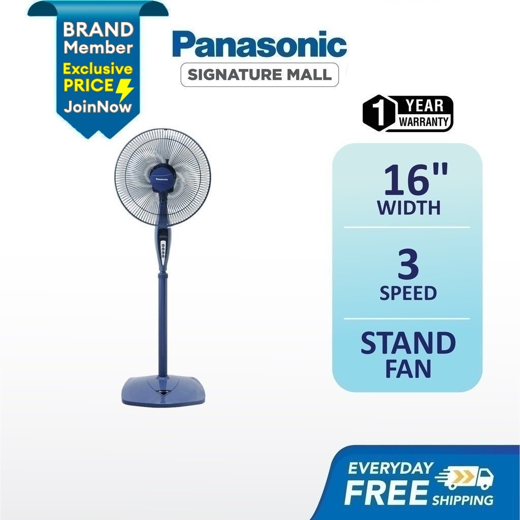 PANASONIC 16 Inch Stand fan F-MX405 3-SPEED ON/OFF Kipas Berdiri Kipas ...