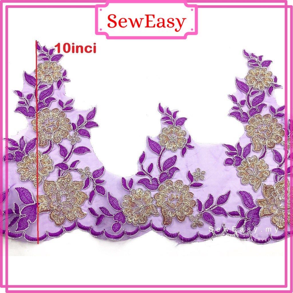 Pelbagai Warna Border Lace / Lace Baju | Shopee Malaysia