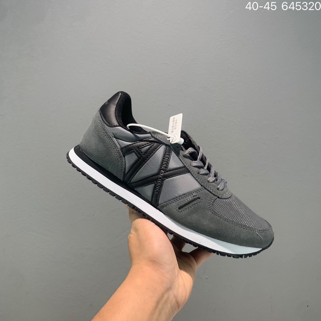 Armani Exchange AX Original men's casual running shoes high Calidad ...