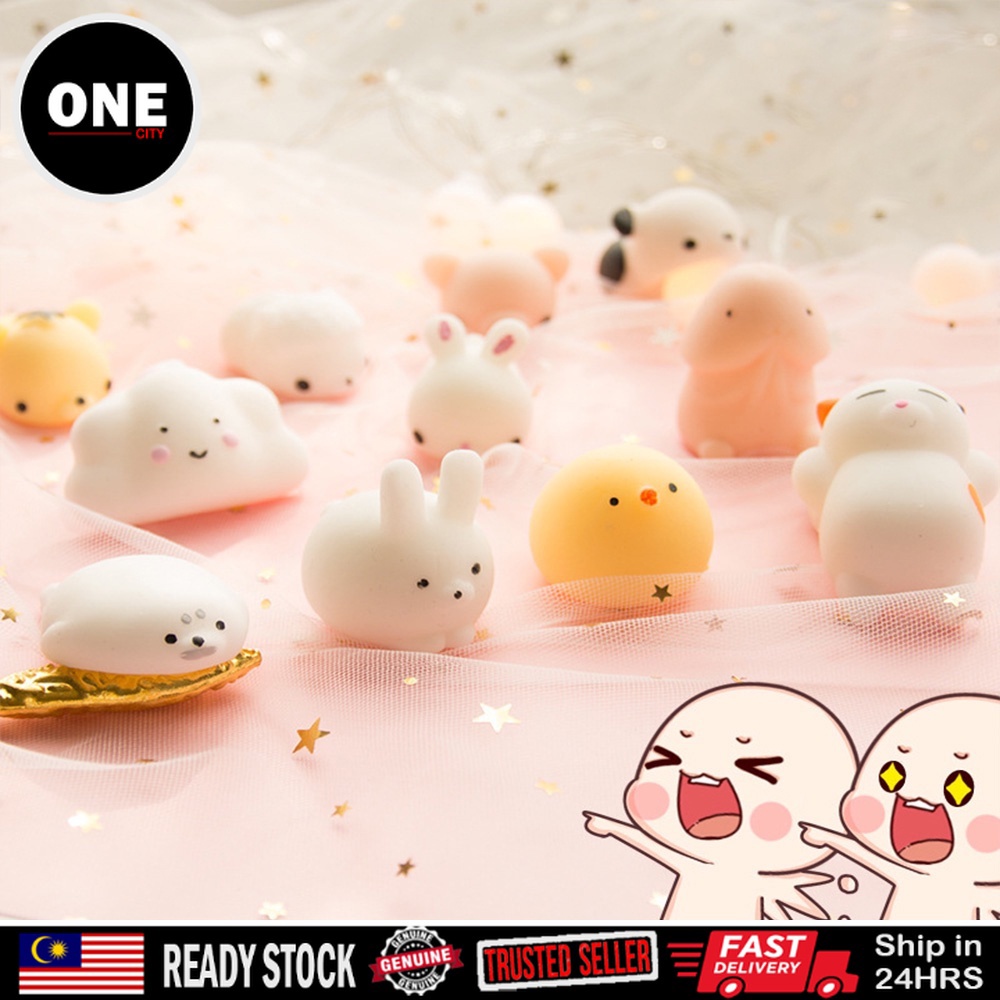 Cute Squishy Toy Party Favors for Kids Mochi Squishy Toy moji Kids ...
