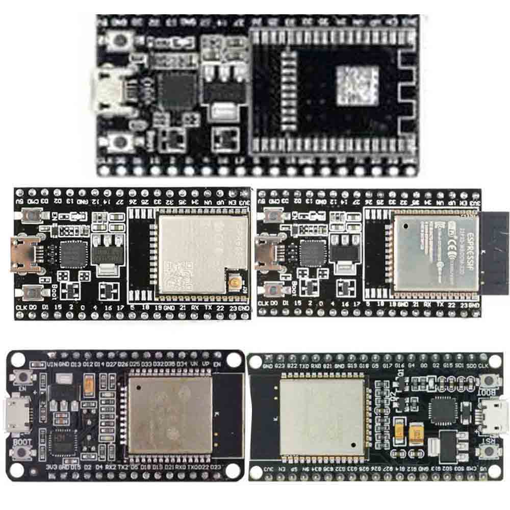 ESP-32S ESP-WROOM-32 ESP32 ESP-32 Bluetooth and WIFI Dual Core CPU with Low Power Consumption ...