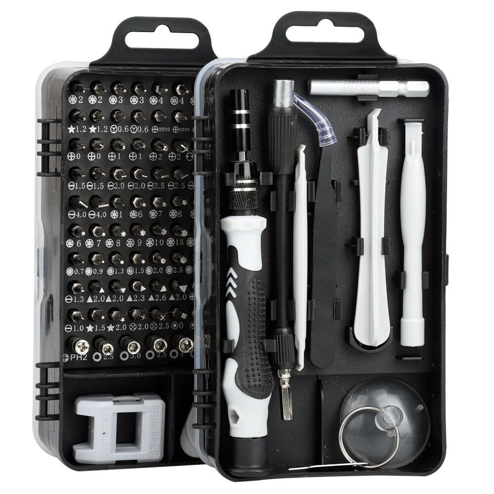 115 in 1 Heavy Duty Precision Screwdriver Set Magnetic Professional ...