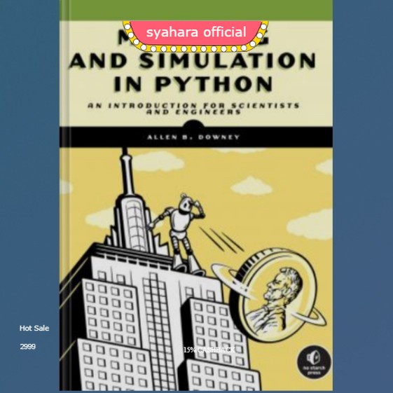 Modeling and Simulation Book in Python | Shopee Malaysia
