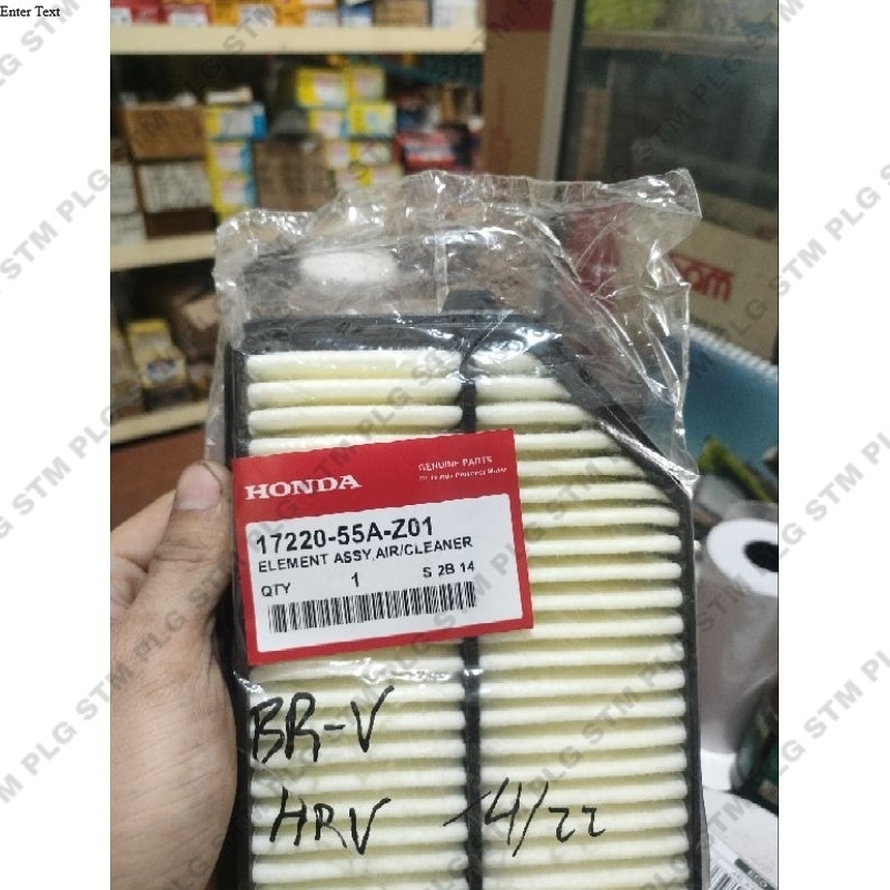 Honda HRV BRV City Original Honda Air FIlter 17220-55A-Z01 | Shopee ...
