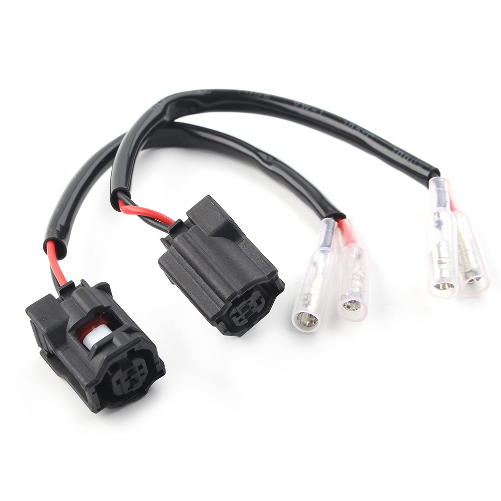2pcs OEM Motorcycle Type 2-Wire Turn Signal Indicator Wiring Connectors ...