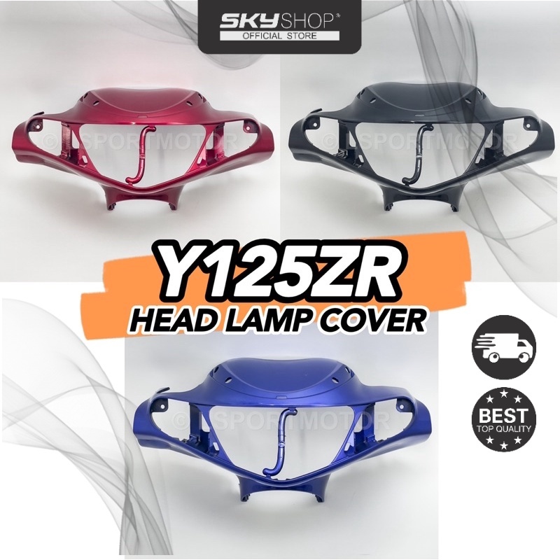 YAMAHA Y125ZR HEAD LAMP COVER HANDLE UPPER FRONT DEPAN Y125ZR NEW BARU ...