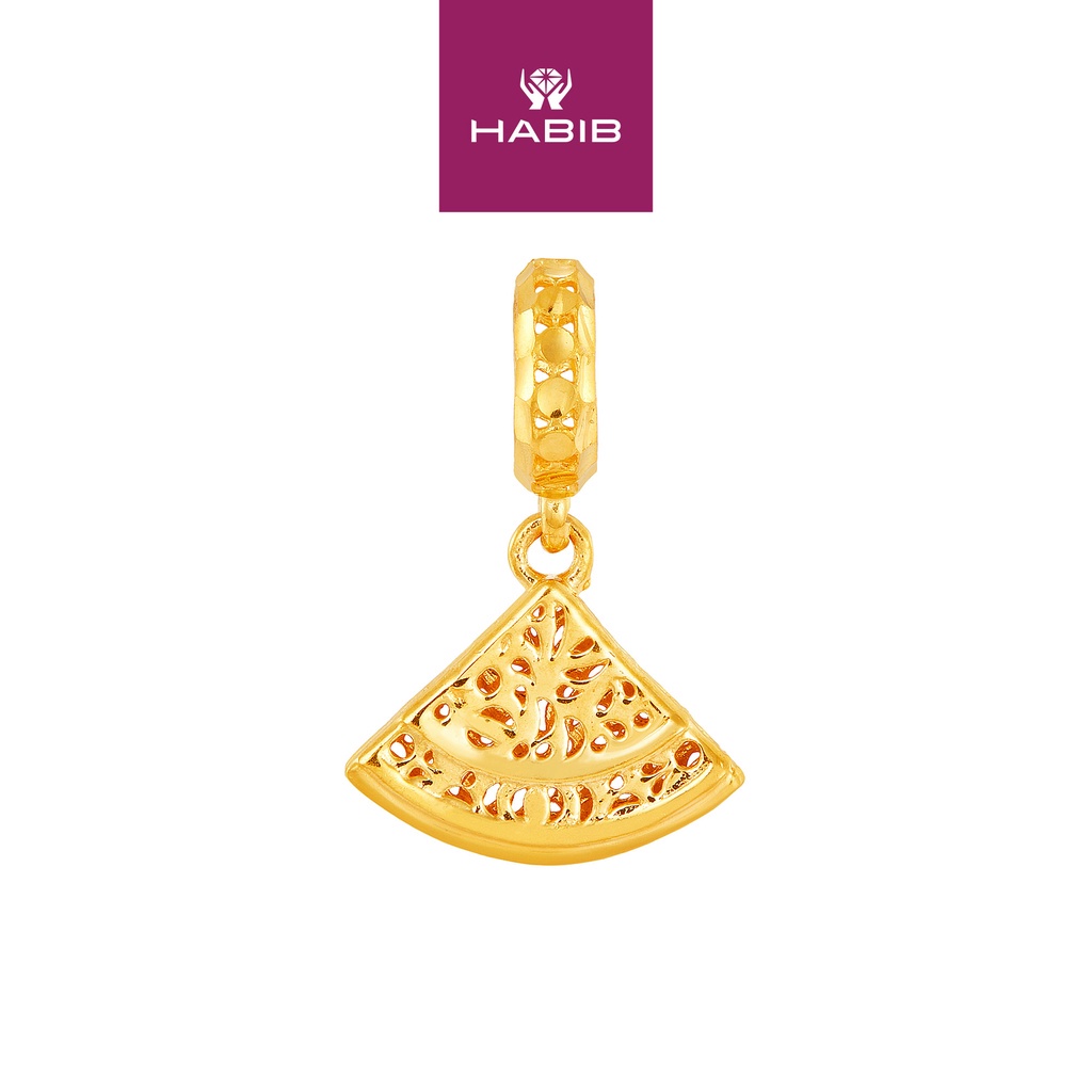 HABIB 916/22K Yellow Gold Charm C5290823 | Shopee Malaysia