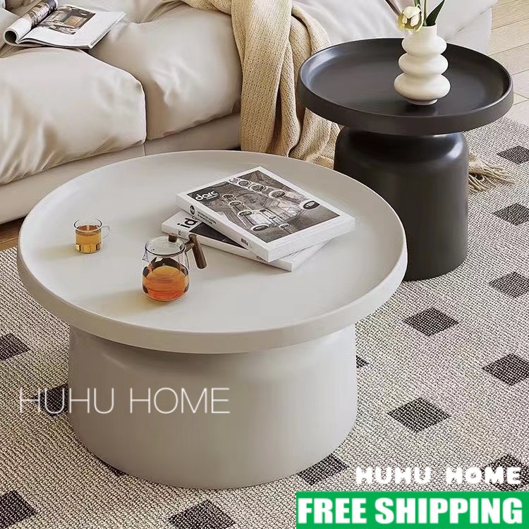 Iron Coffee Table Nordic Living Room Small Apartment Household Round ...