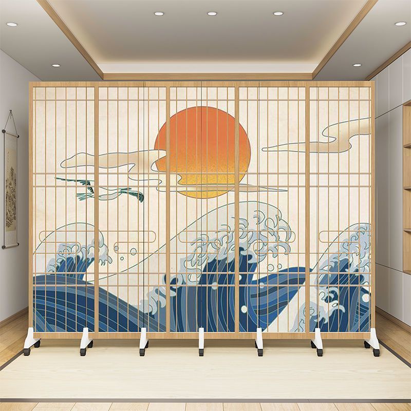 Japanese Style Screen Partition Living Room Entrance Divider Partition ...