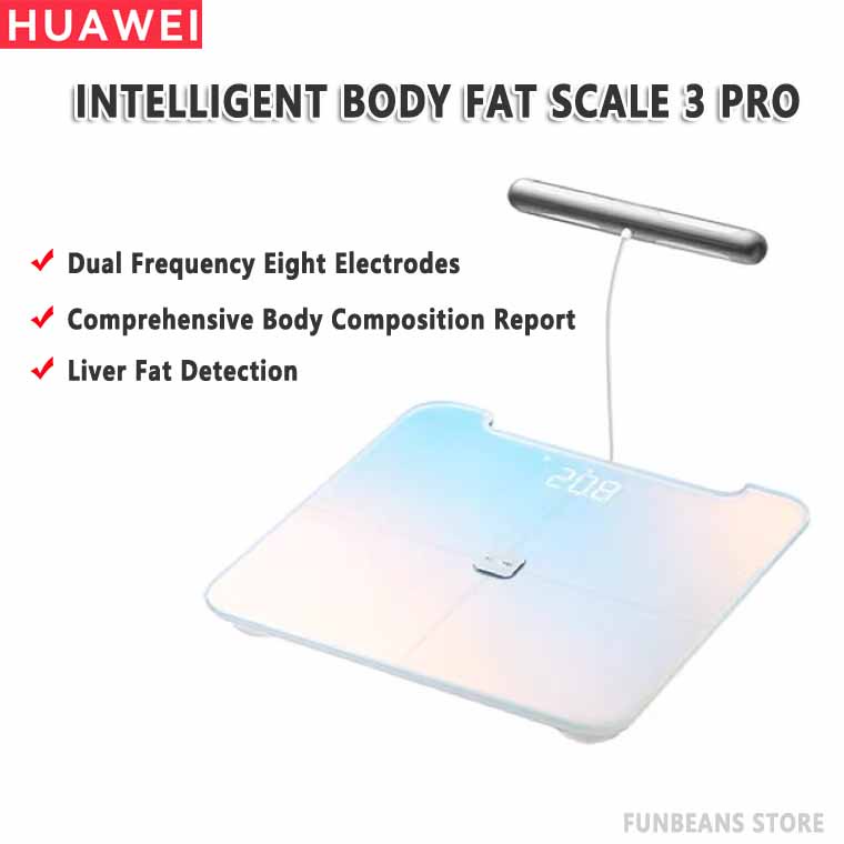 【Huawei】Intelligent Body Fat Scale 3 Pro bluetooth wifi steelyard ...
