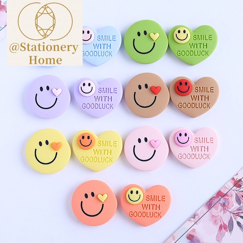 English Smiley Face Love Series 3D Creative Unique Magnetic ...