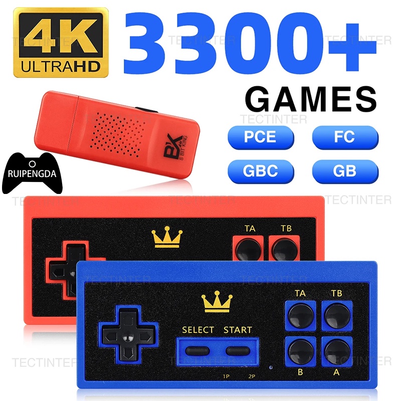 Video Game Console AV Output Built In 3000 Games Retro Game Console 8 ...