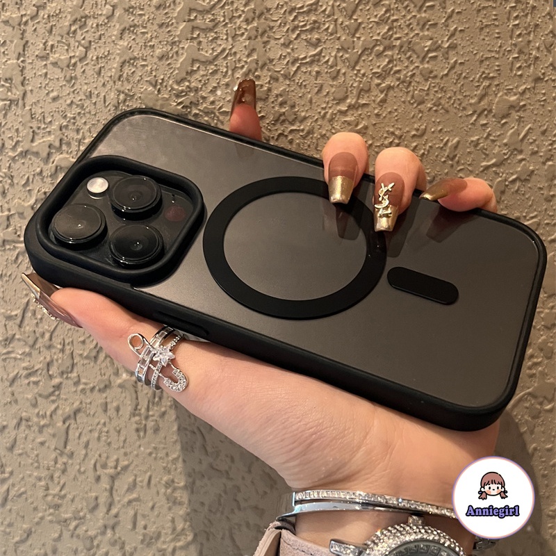 Magnetic Transparent IPhone Case Compatible for Wireless Charging ...