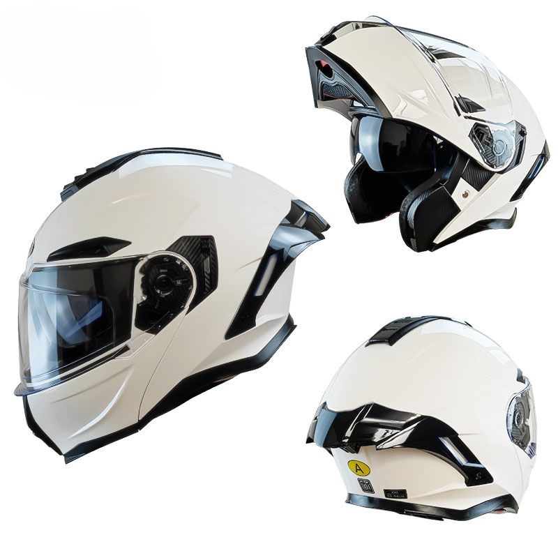 Motorcycle Helmet With DOT+CCC Dual Certification Four Seasons Unisex ...
