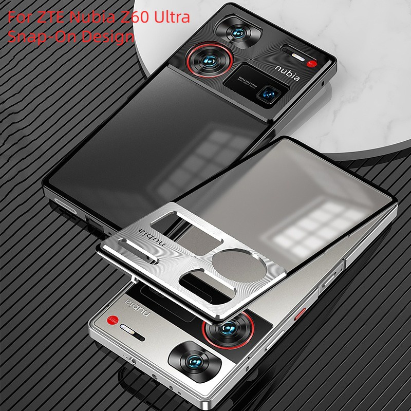 Luxury Snap-On Design Locked/Unlocked Magnetic Frosted Back Metal Hard ...