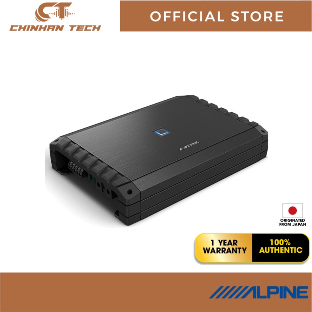 Alpine S2-A55V S-series 5 channel Class-D amplifier - 40 watts RMS x 4 ...